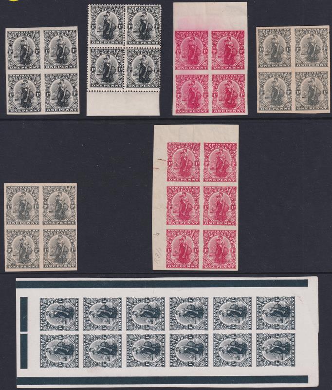 NEW ZEALAND - Definitives - 1d Dominions Stamp Auctions