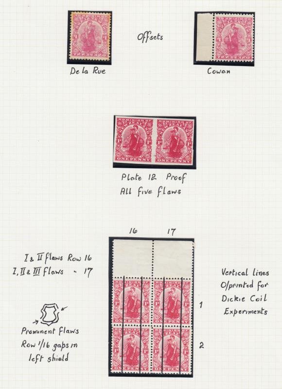 NEW ZEALAND - Definitives / 1d Dominions Stamp Auctions